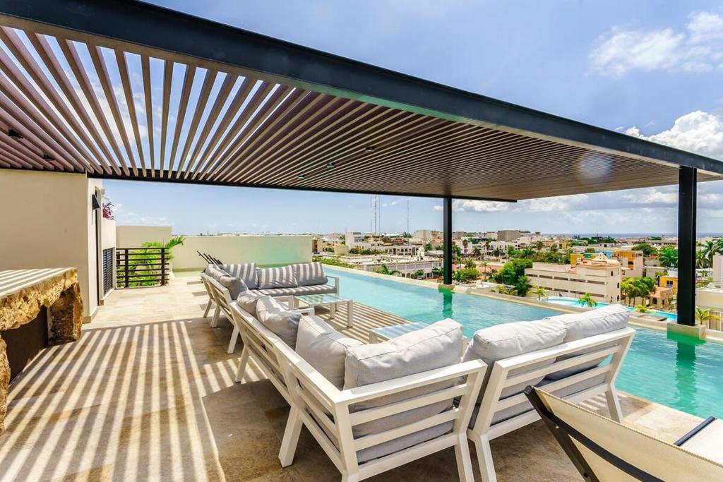 Roof Pool Gym 4 Blocks from Famous 5th Ave, Playa del Carmen (nove ...