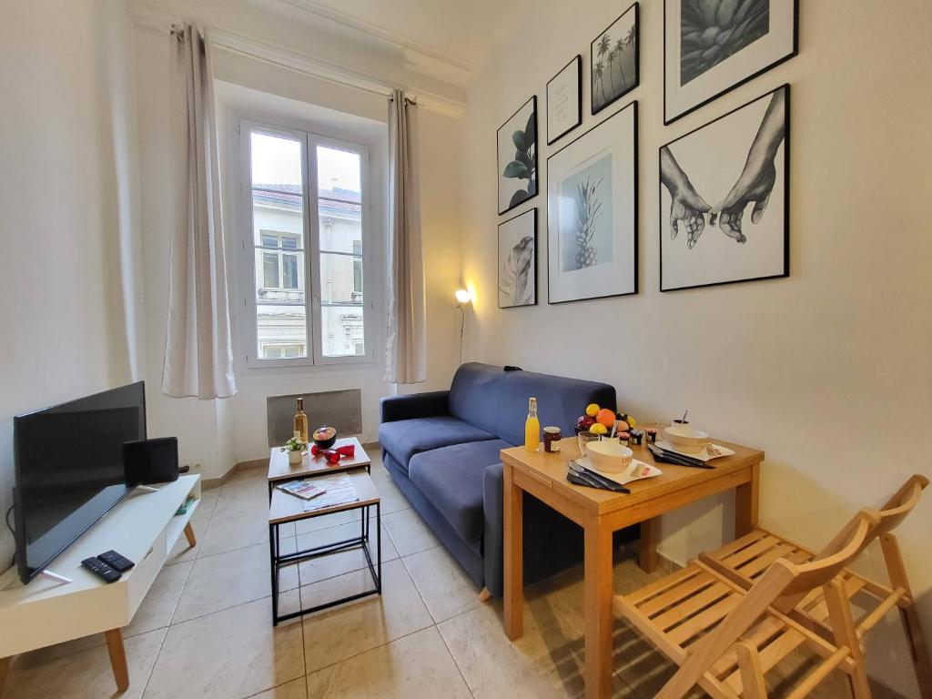 Studio au Cœur du Vieux-Nice - Plages - Mezzanine - 3 personnes - Tout ...