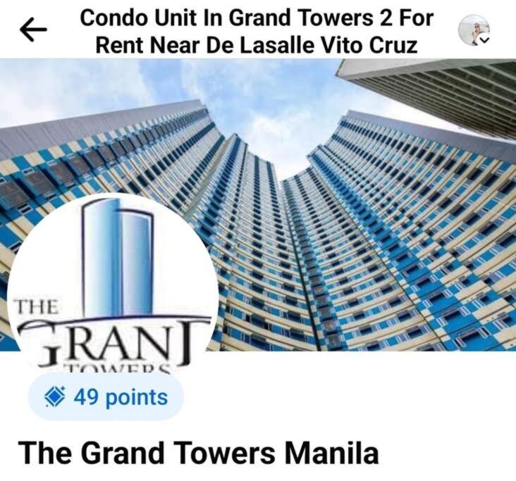 The grand towers manila studio, Manila (updated prices 2026)