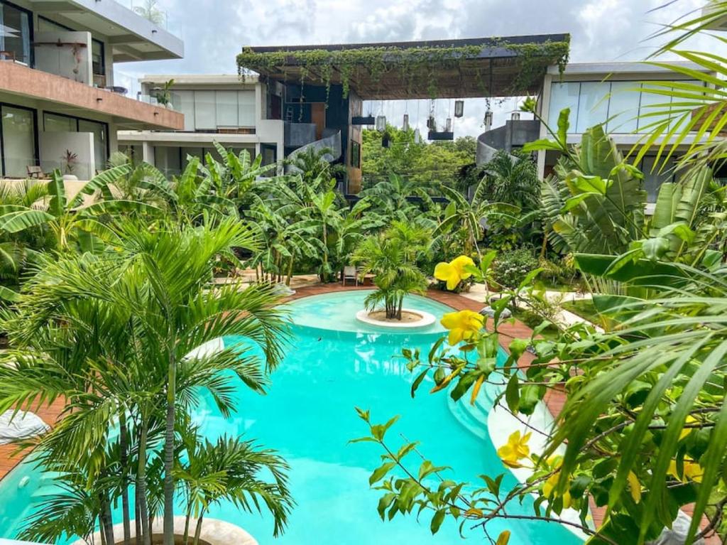 Wide Studio for a Romantic Getaway with Pool Gym Wifi, Tulum (updated ...