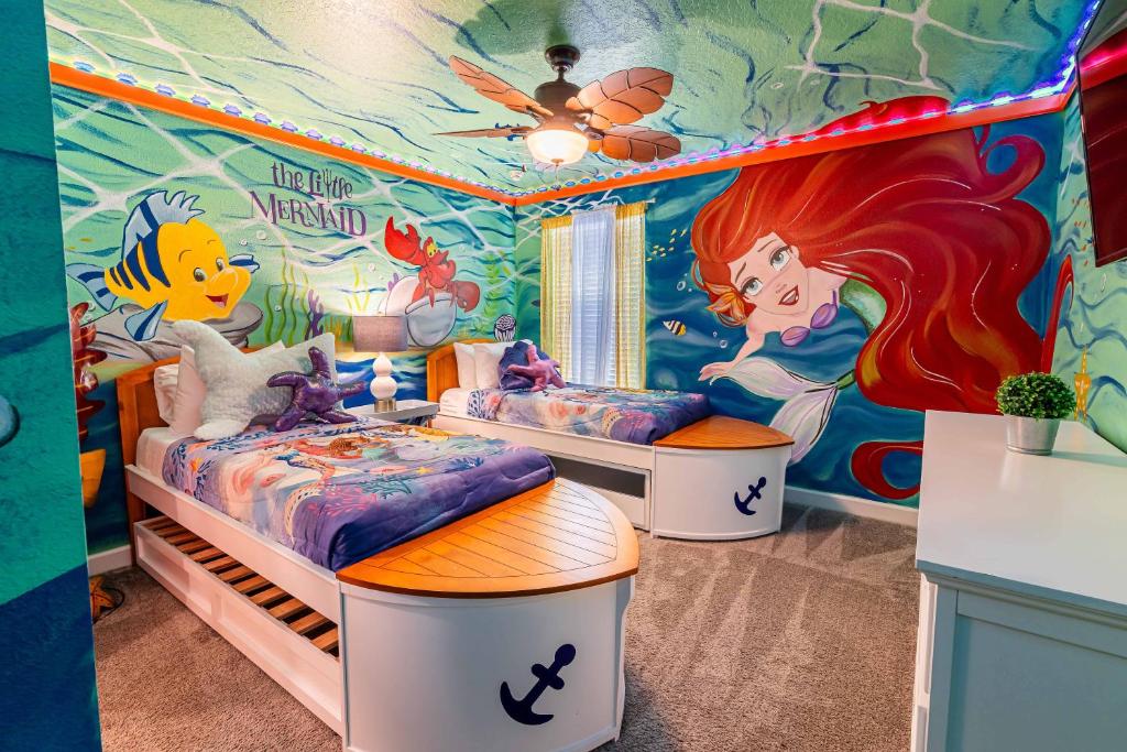 Thematic house with private Pool spa game room, Kissimmee (updated ...