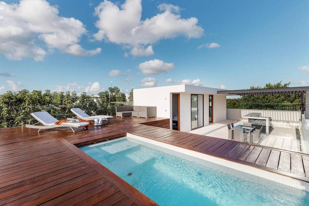 Central Park Tulum-Ph con Piscina Privada-3 rec By Sandy Powerful ...