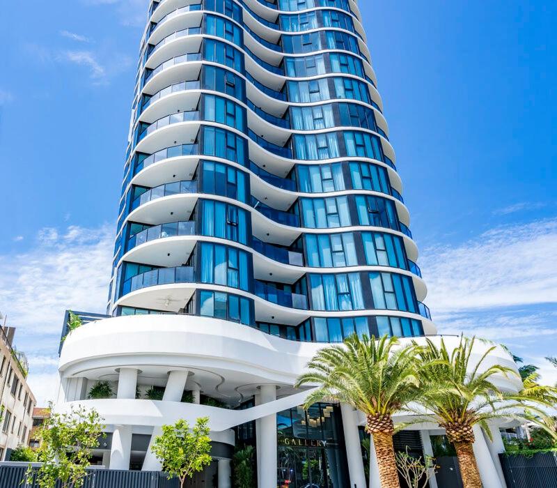 Modern 2 Bedroom Unit at The Gallery Residences in Broadbeach - Q Stay ...