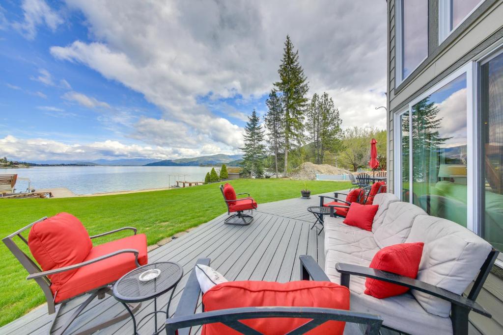 Beachfront Sagle Retreat with Boat Dock and Lift, Sagle (updated prices ...