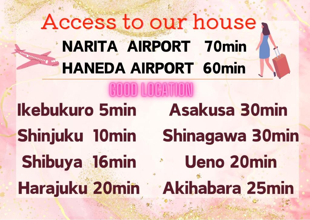 Tokyo House2 Best location in JUJO 2minutes walk to JR Jujo station ...