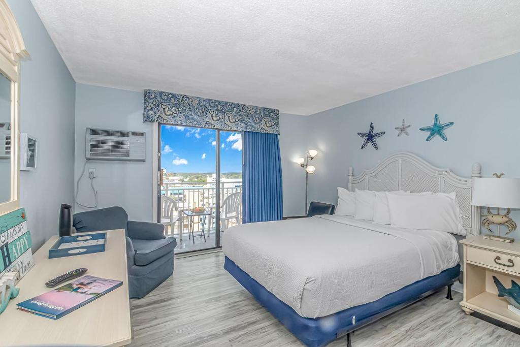 Ocean View Studio with 3 Beds! Sea Mist 51303, Myrtle Beach (updated ...