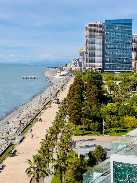 Апартаменты студия с видом на море в комплексе Batumi View, Batumi ...