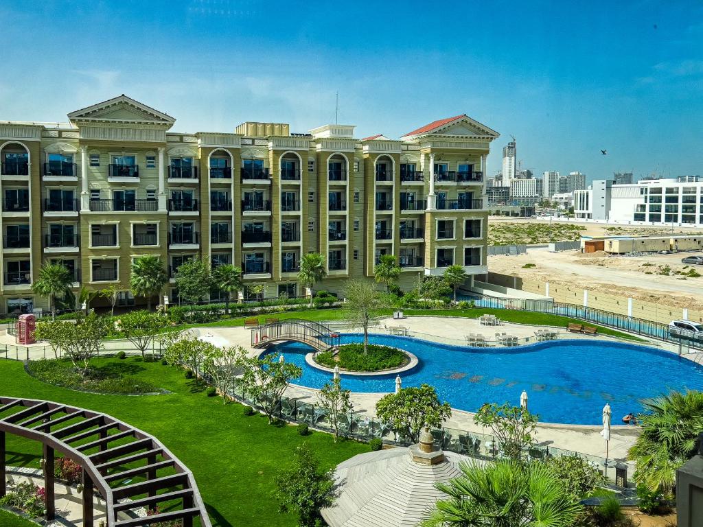 Modern Serene Studio at Danube Resorts Perfect Vacation Home, Dubai ...