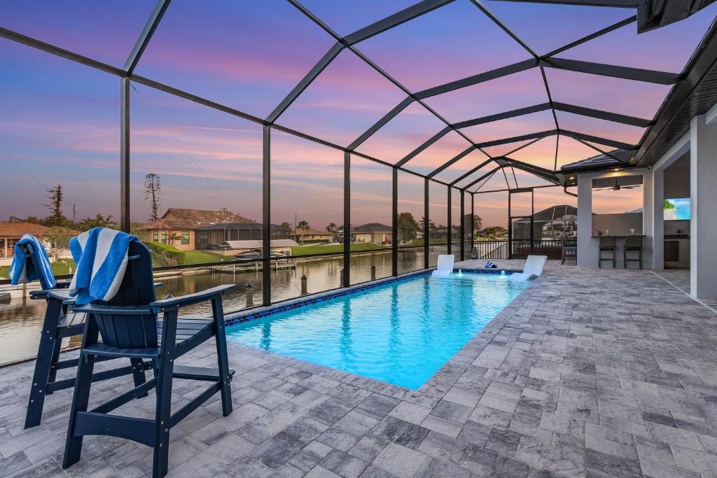 Beautiful Sunrises, Gulf Access with Dock, Heated Saltwater Pool ...