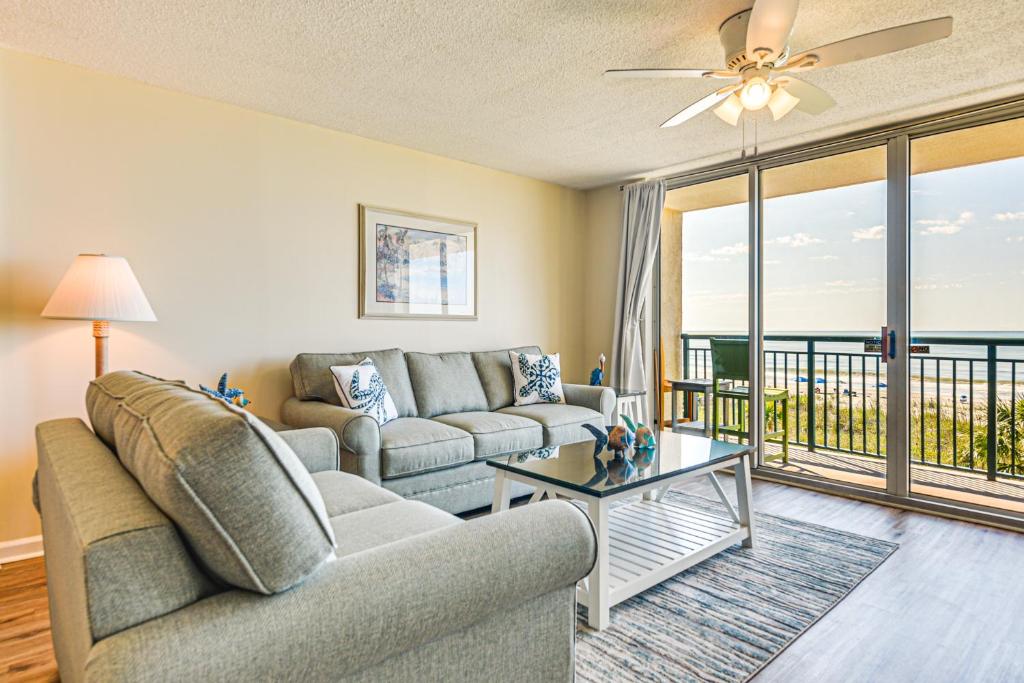 Oceanfront Beach Condo with Stunning Views!, Myrtle Beach (updated ...