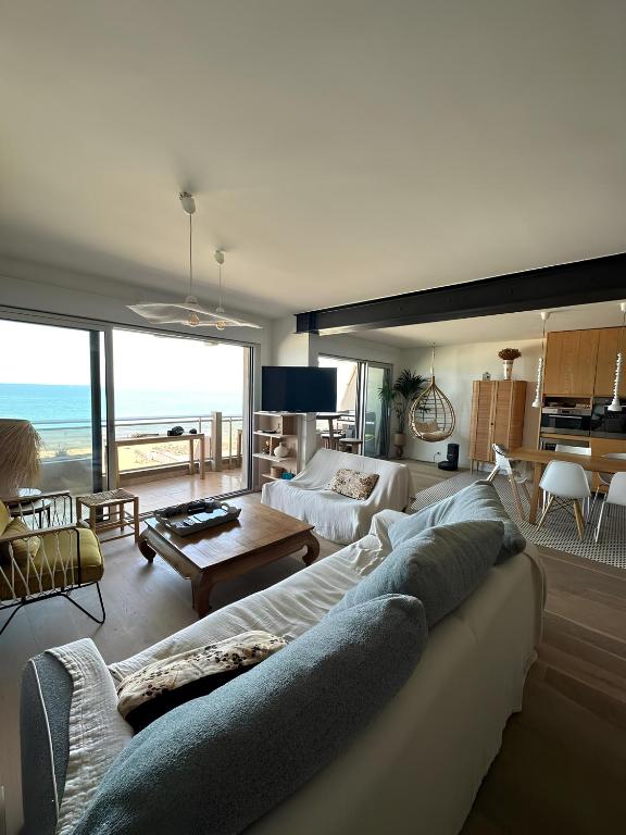 Loft exceptionnel - Vue mer centre plage, Canet-en-Roussillon (updated ...