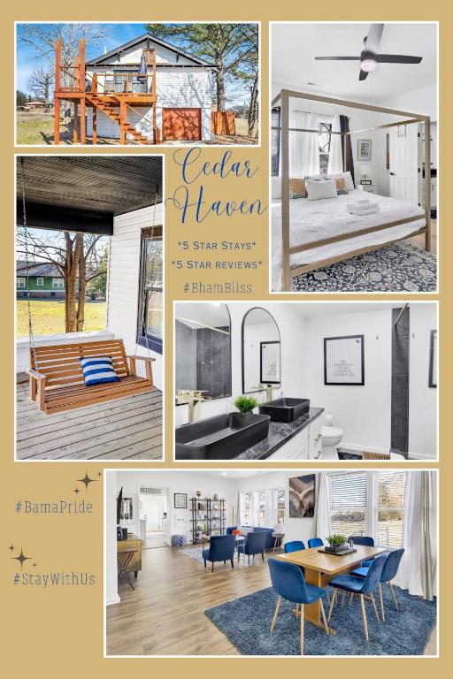 #CedarHaven 2 King Bed - Spa Shower - Near Bham Crossplex, BJCC ...