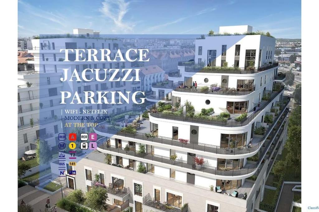 Résidence Abraham-Guest Room 1 LaDéfense U-Arena #Terasse #Fibre #View ...