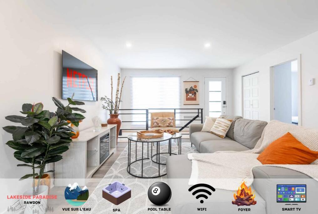 Vue sur Lac, Spa, Billard, Wifi 500 mbits, Foyer, Smart TV, 5 Chambres ...