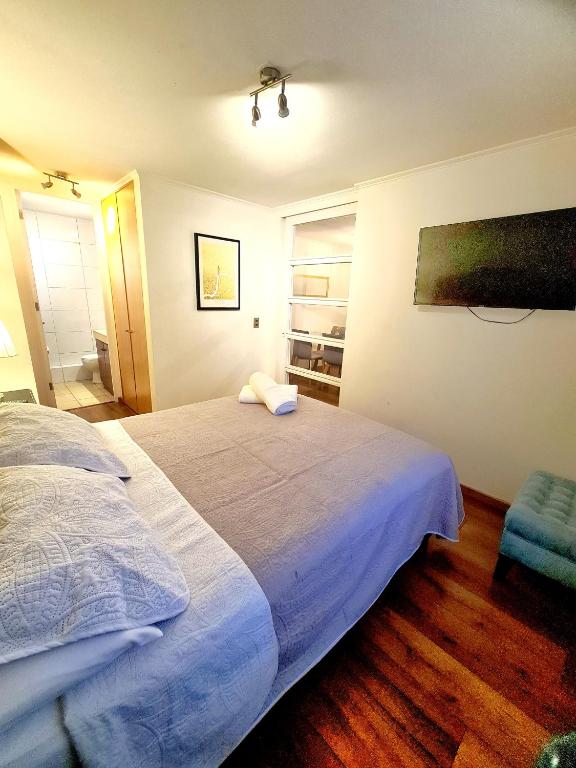 Departamento Completo de 1 Dormitorio I Santiago Centro I Hospital Clínico UC I Piscina en ...