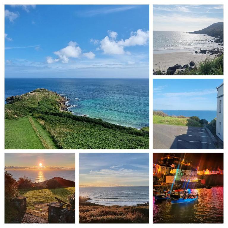 Journeys End with stunning Sea views from the Headland, Coverack ...