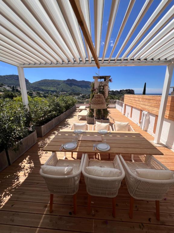 Casa B- Splendid rooftop overlooking the sea, Cassis (updated prices 2025)