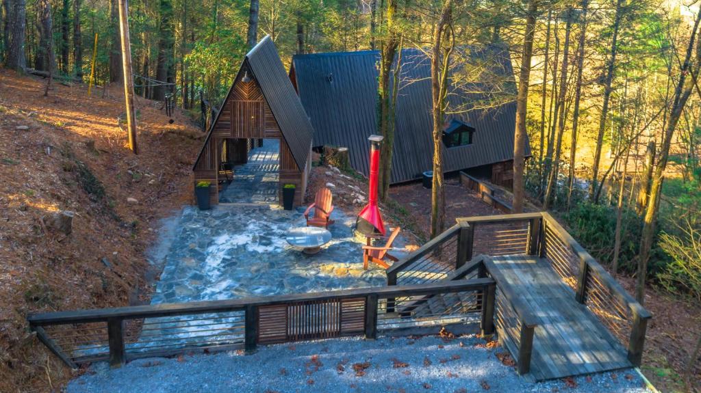 AFrame of Style - Fightingtown Creek - Blue Ridge, Blue Ridge (updated ...