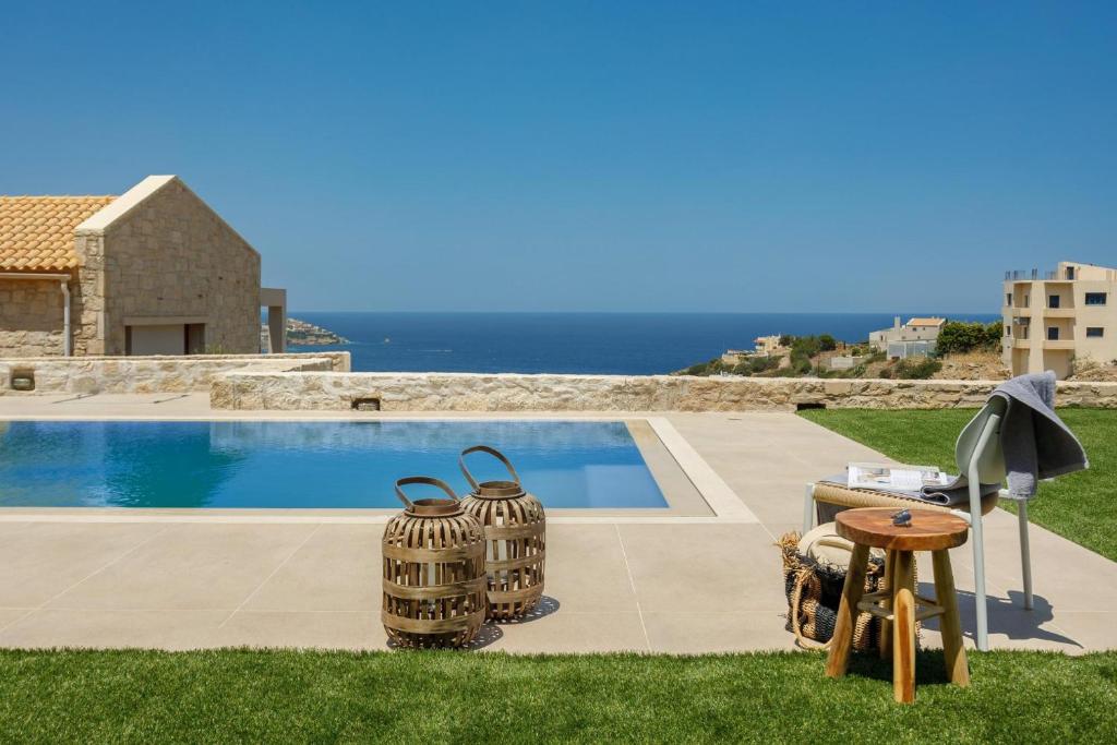 Europa Villa in Crete with Pool Amazing SeaView, Ligaria (updated ...