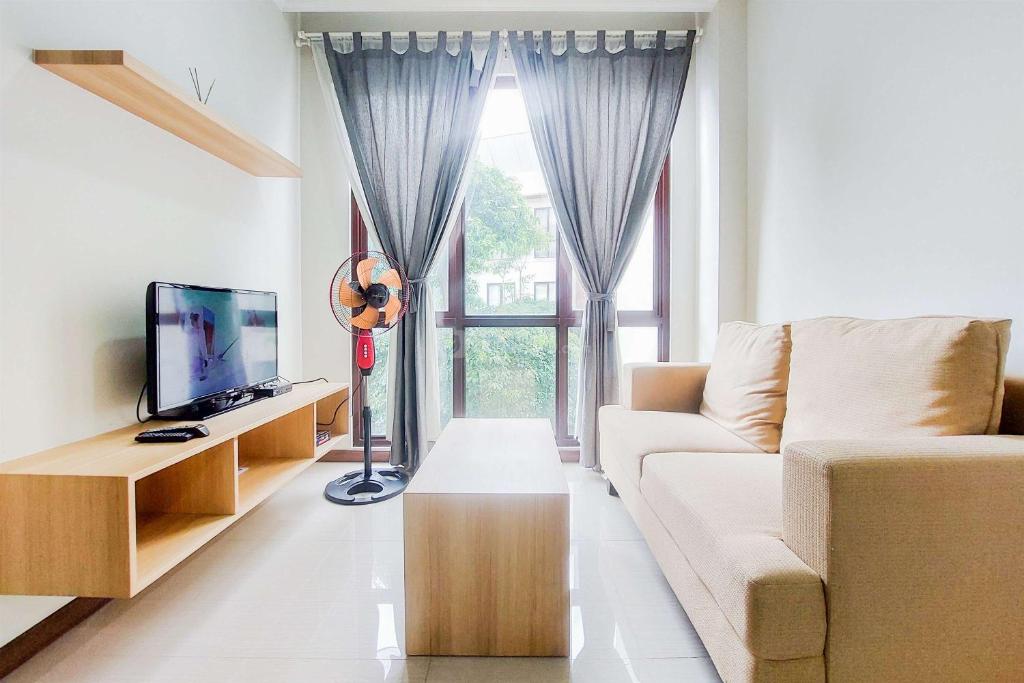 Comfortable and Simply Look 1BR Asatti Apartment By Travelio, Tangerang ...
