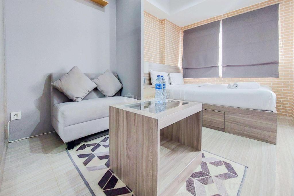 Warm and Simply Look Studio Room Apartment Urban Heights Residences By ...