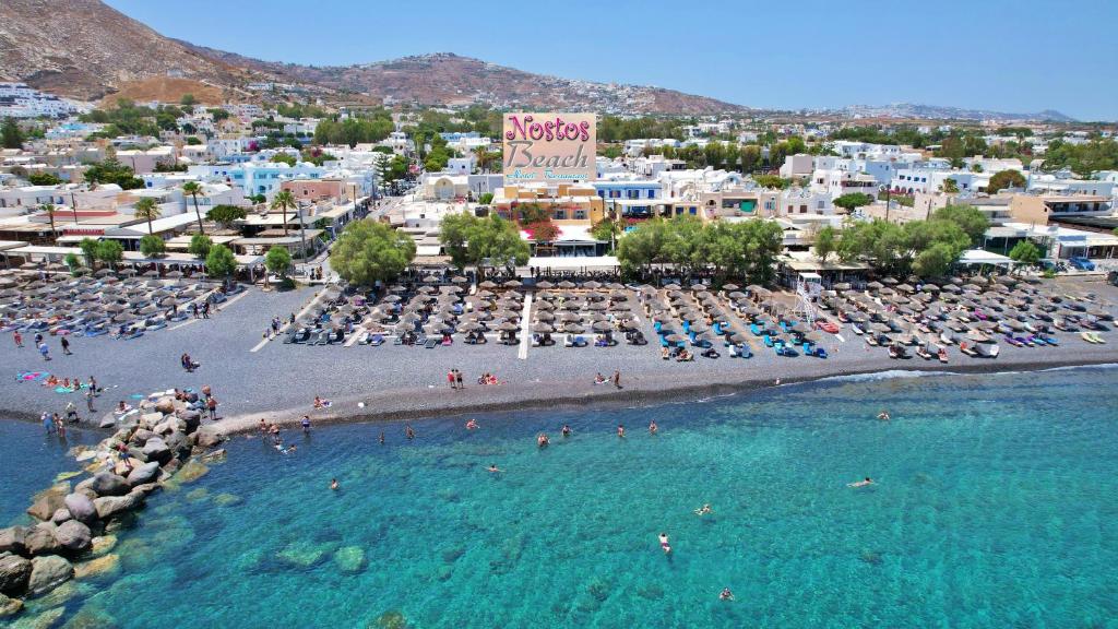 Nostos Beach, Kamari (updated prices 2025)
