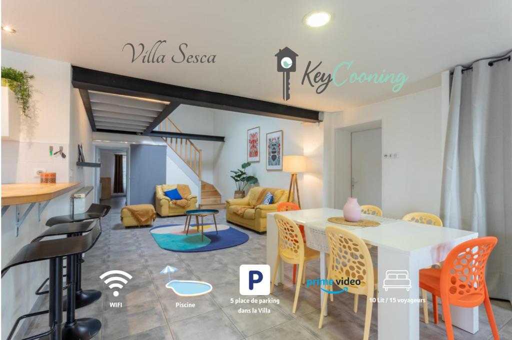 Villa SESCA - Piscine grande terrasse, Toulouse (precios actualizados 2025)