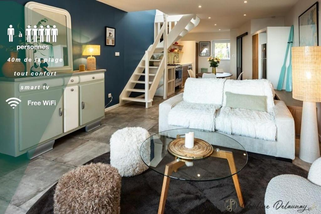 Ty Ar Mor maison de la mer, à 40 m de la plage, Saint-Michel-en-Grève ...