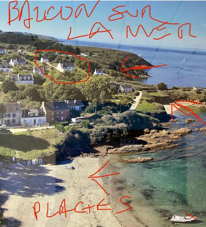 La plus belle location de GROIX Un Balcon sur la Mer Pieds dans l'Eau ...