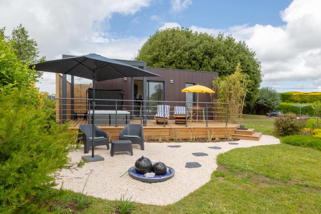 Tiny house spa terrasse 15min plage, Loctudy (precios actualizados 2025)