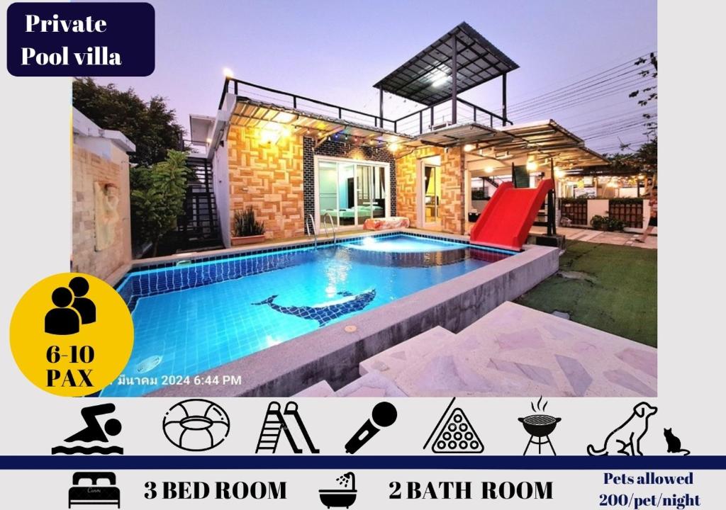 Plus1 Hua-Hin Private Poolvilla from beach 3km, Hua Hin (updated prices 2026)