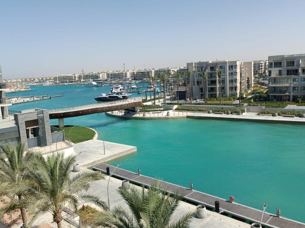 Amazing first row Marassi Marina 4 bedrooms for rent, El Alamein ...