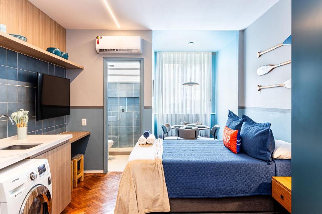 Studio Moderno a 260m da Praia do Leblon |AE88/505, Rio de Janeiro ...