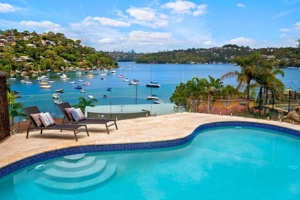 World Class Villa Manly Beach HarbourView Sauna Private Beach, Sydney ...
