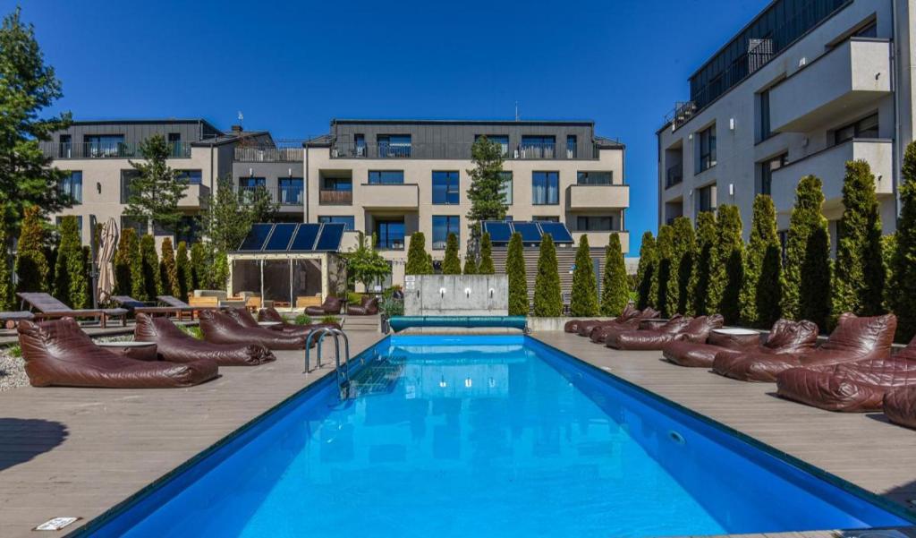 Studio apartament with pool view, Palanga (updated prices 2025)