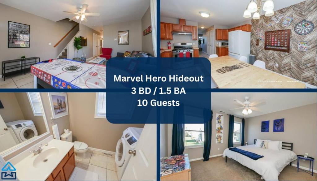 Superhero Hideout Marvel - AC Beach Getaway!, Atlantic City (tarifs ...