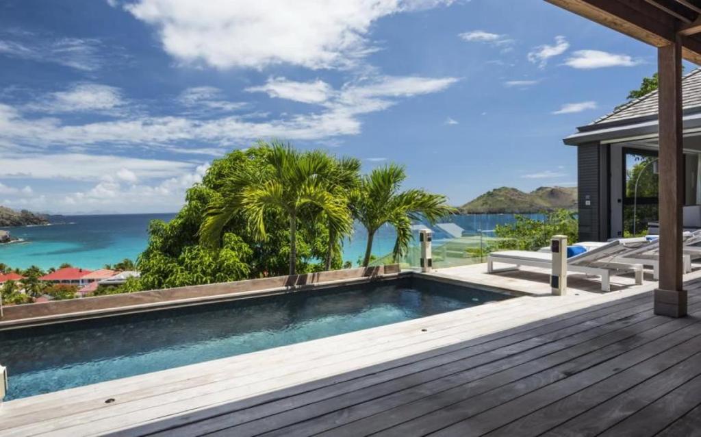 Luxurious 3 Bedroom Hilltop Villa with Heated Pool, Saint Barthelemy ...