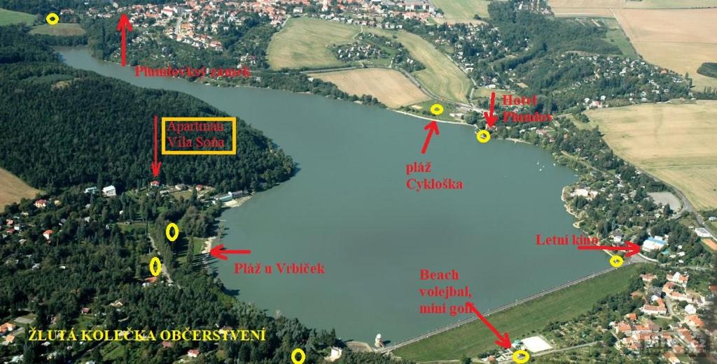 Apartmán ve vile Soňa pláž u Vrbiček, Mostkovice (updated prices 2025)