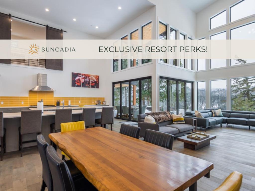 Suncadia 7 Bdrm Home with Amazing View and a Hot Tub, Cle Elum (updated ...