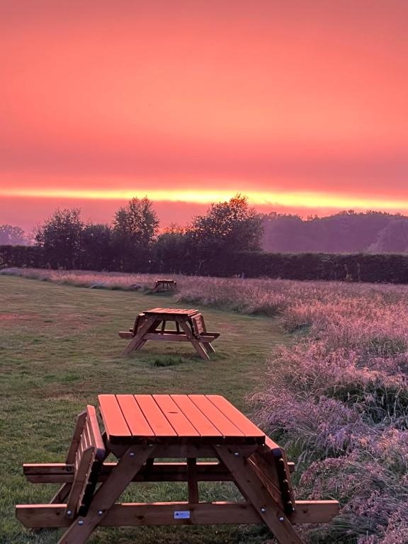 Picnic Table Sunset The Sea Ranch Lodge | Sips, Bites, And Sunset