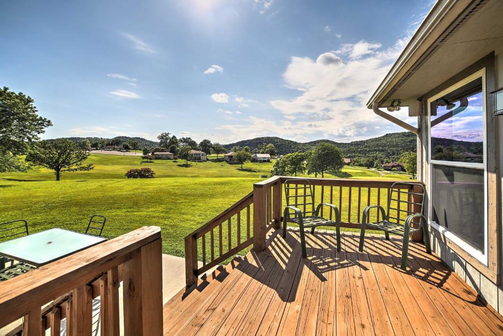 Holiday Island Home with Patio and Golf Course View!, Golden ...
