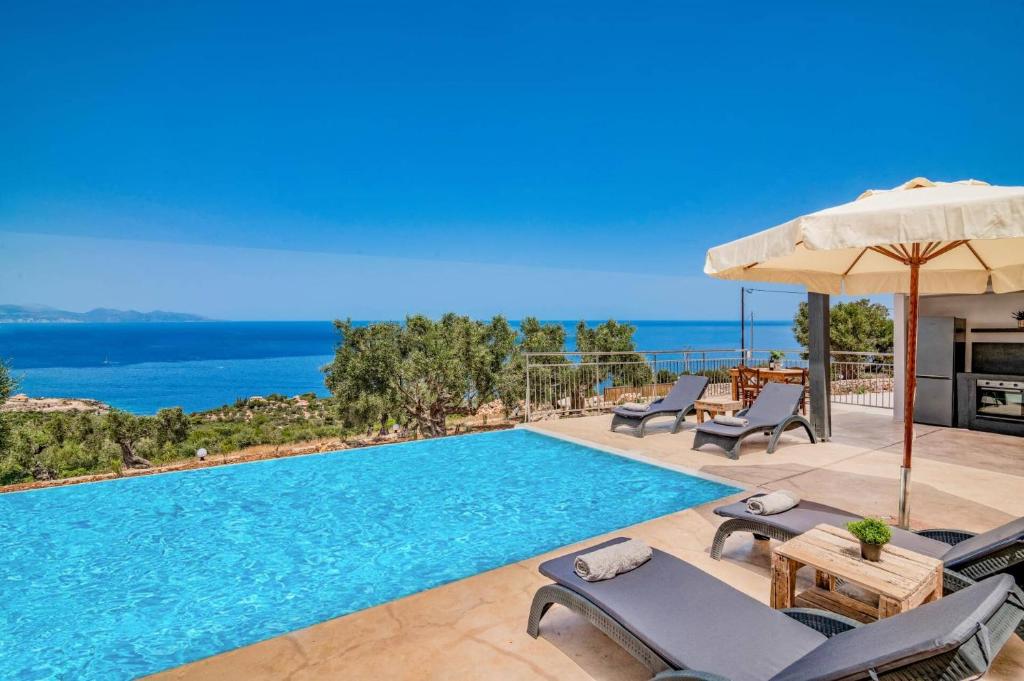 Villa Kalomiras by Villa Plus, Skinária (precios actualizados 2025)
