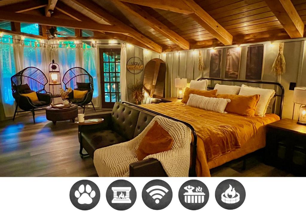 Light'n Bug Bungalow cabin, Townsend (updated prices 2025)