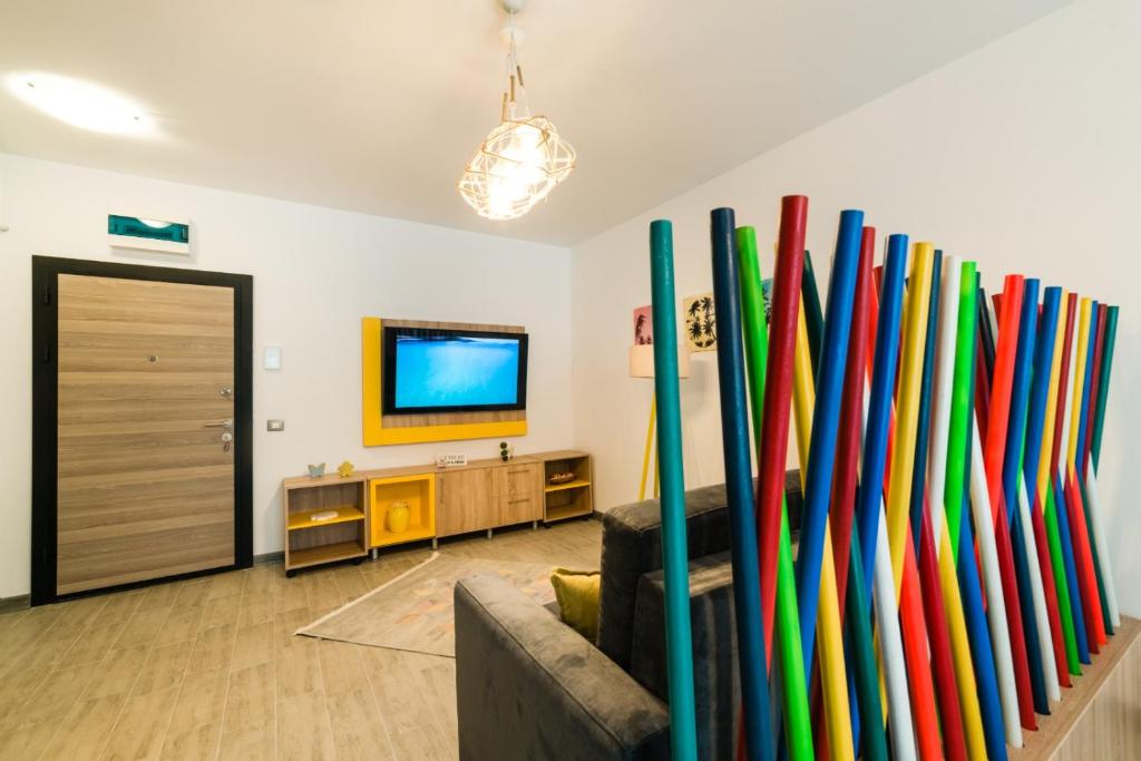 Funky Beach & Pool Resort Premium SeaView Apartment prima linie la mare ...