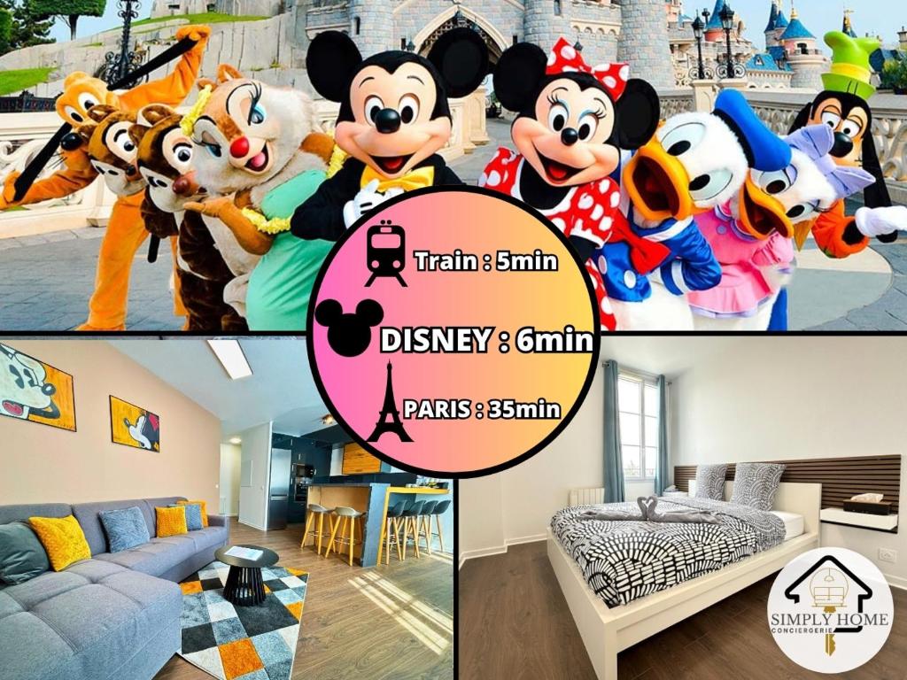 Le Simba Disney 6min Train 5min Parking PARIS, Serris (preços ...