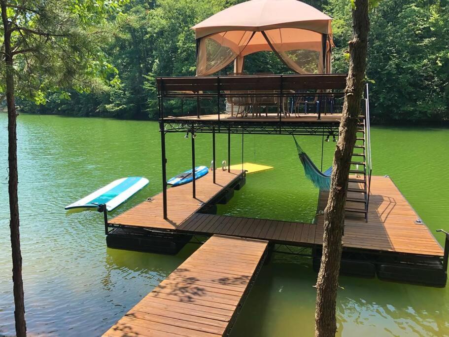 Crystal Blue Lake House on Lanier Waterfront with Private Dock ...
