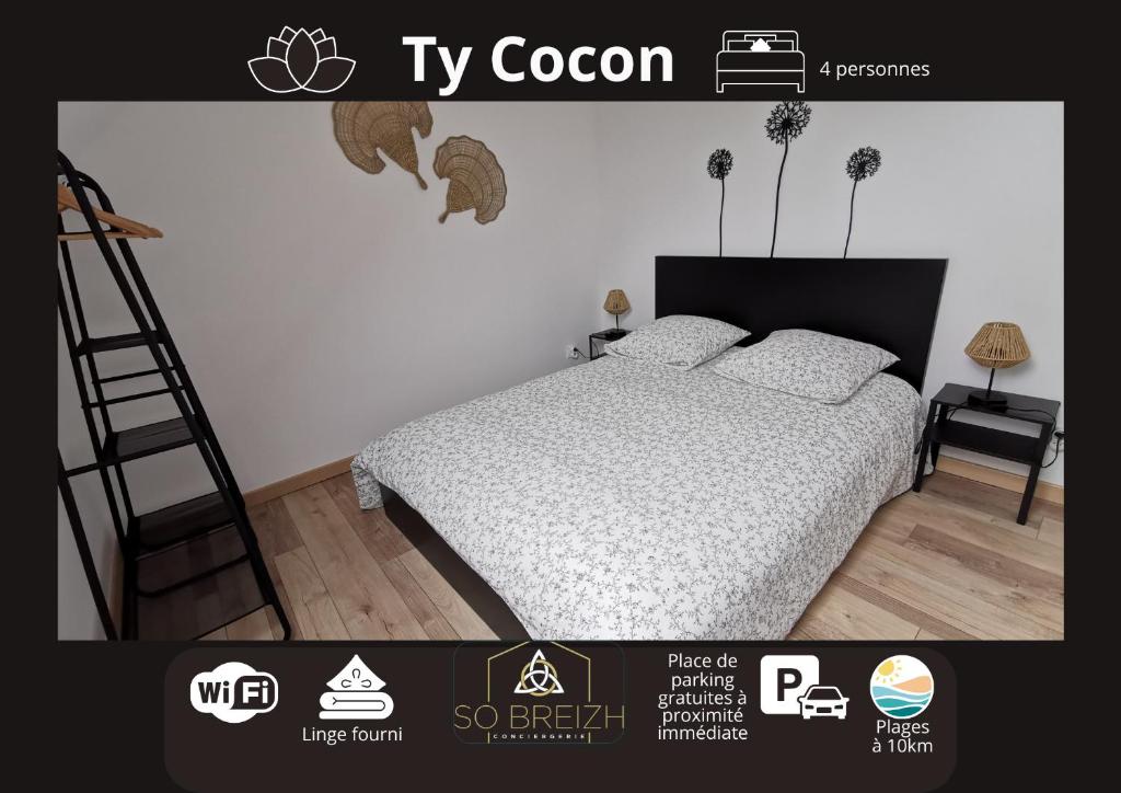 * Ty cocon * wifi * parking * moderne *, Melgven (updated prices 2025)