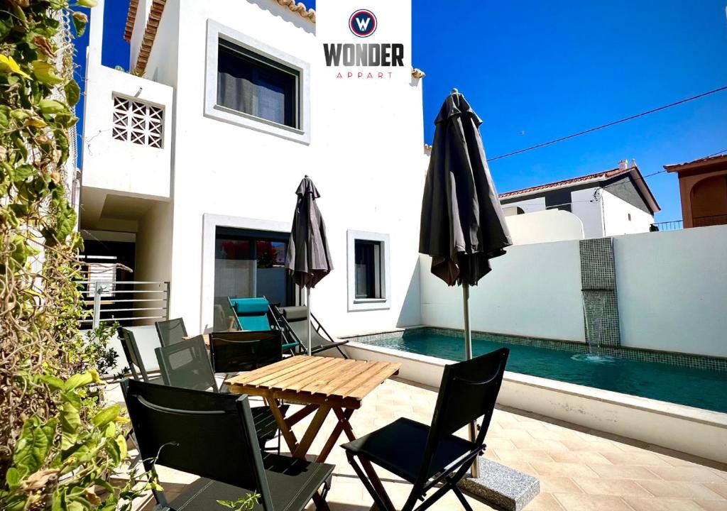 Villa - Canas Da Ria - Piscine privée, Santa Luzia (precios ...