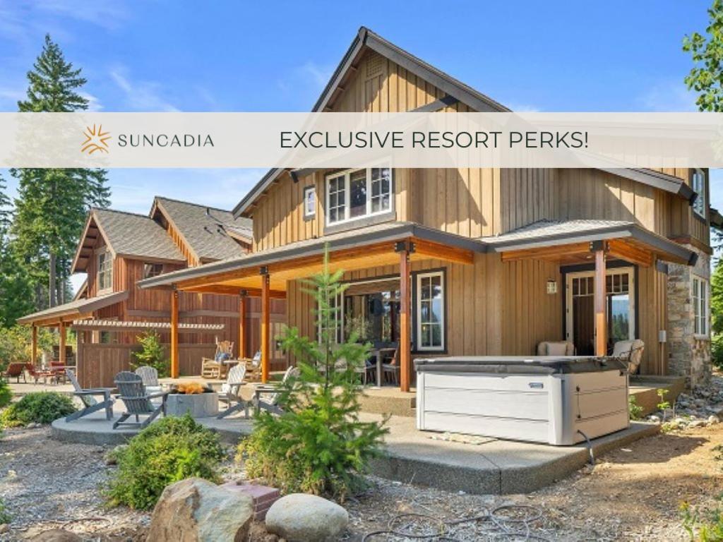 Suncadia 3 Bdrm Rustic Golf Water View Home, Cle Elum (updated prices 2025)