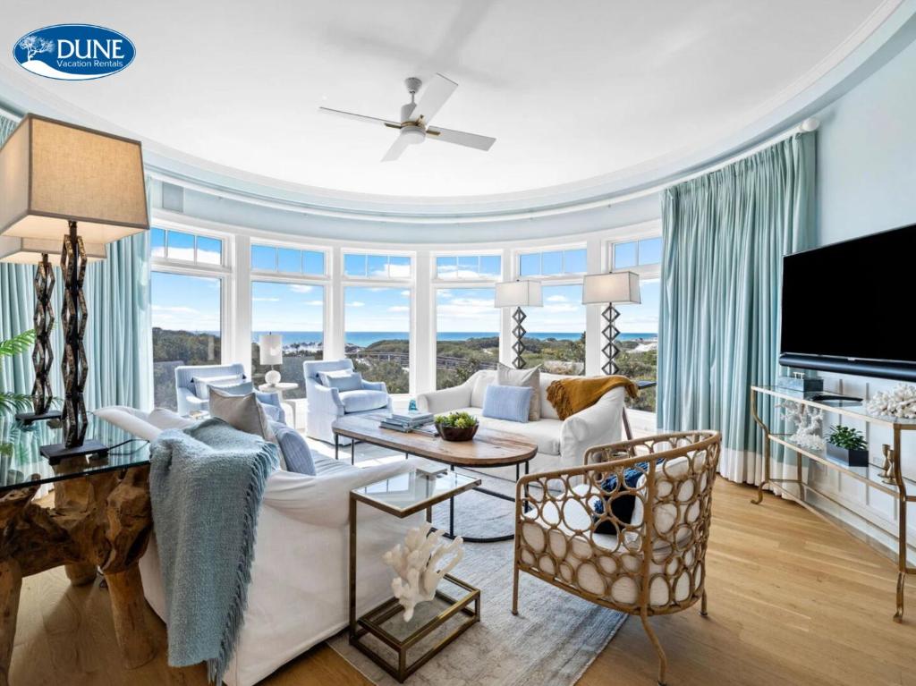 GULF VIEWS from ALL Bedrooms! 308 Compass Point 1 in WaterSound - Short ...
